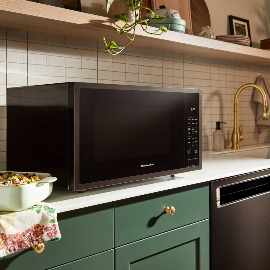 Microondas de mesa 2.2 p3 Diseño empotrable negro - KitchenAid Colombia