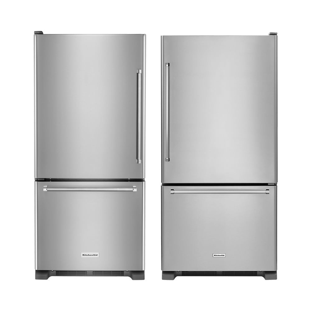 Combo Neveras KitchenAid Bottom Mount 524 litros Apertura Hacia La ...