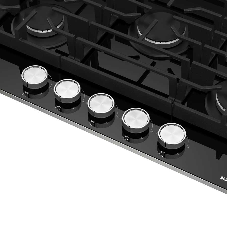 Estufa de gas sobre vidrio de 30" - KitchenAid Colombia